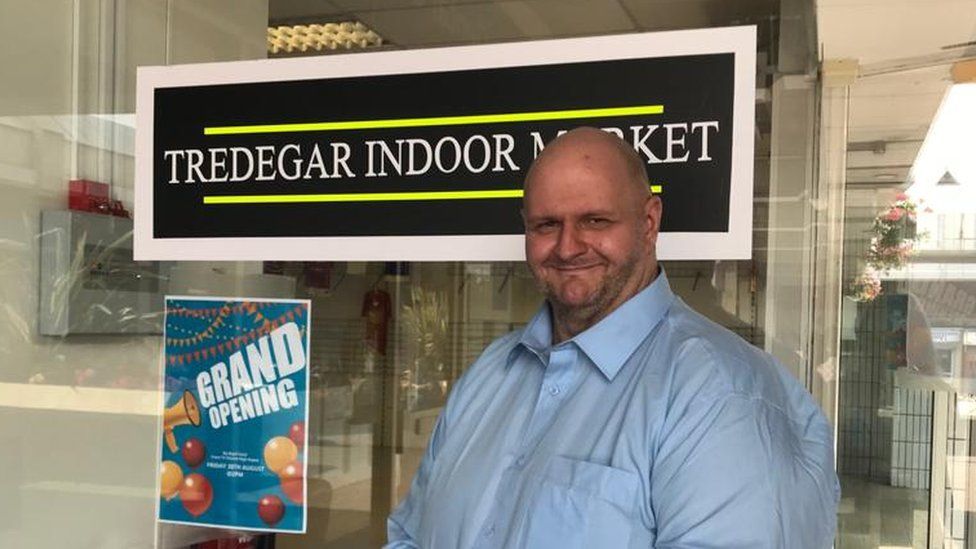 Tredegar Indoor Market set to open its doors - BBC News