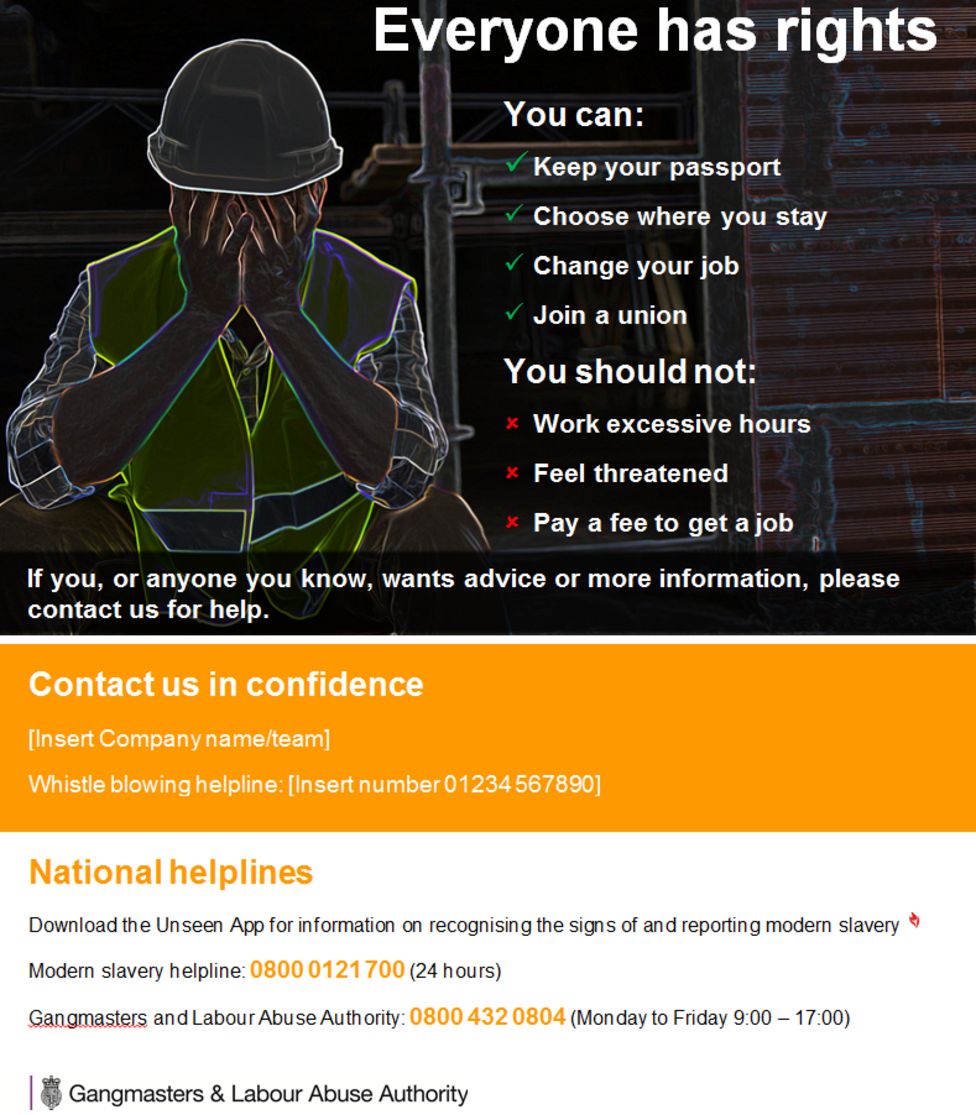 'Exploited' workers propping up the building sector - BBC News