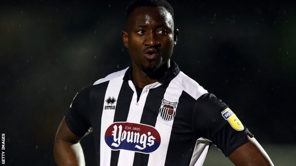 Moses Ogbu: Grimsby Town release Nigerian striker - BBC Sport