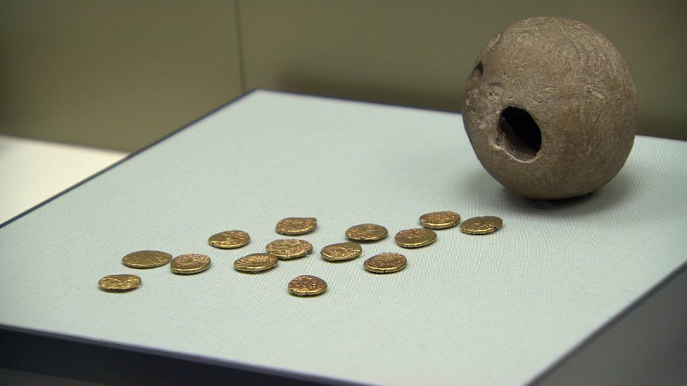 Ancient treasure displayed at Ulster Museum - BBC News