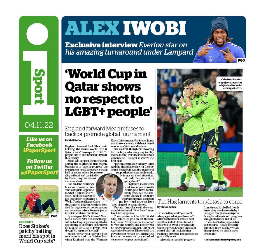 Friday's back pages - BBC Sport