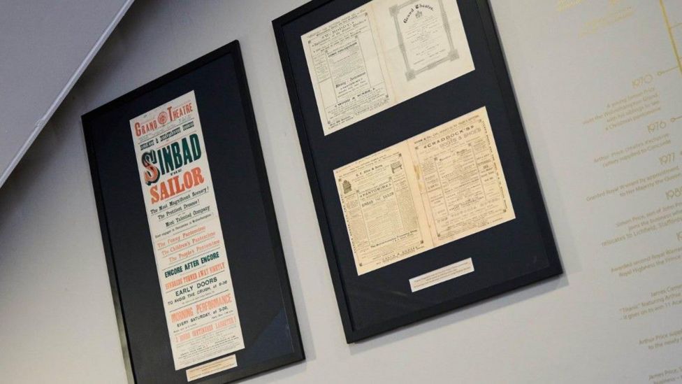 Wolverhampton Grand Theatre's 1894 panto poster on display - BBC News