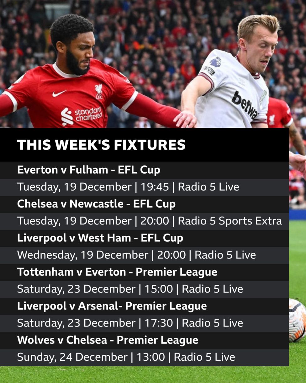 Follow the festive football on BBC Sounds - BBC Sport