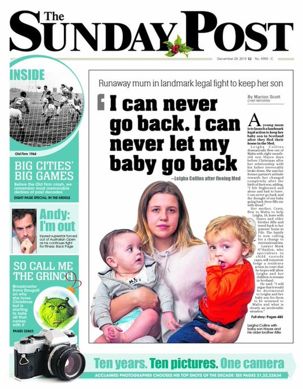 Scotland's papers: Custody death family 'to sue prison service' - BBC News