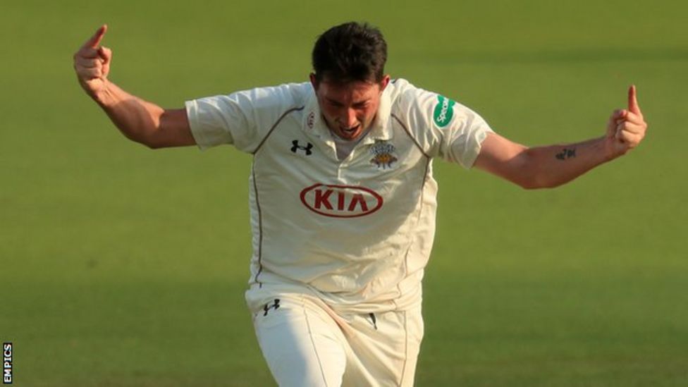 County Championship: Mark Footitt's career-best sets up Surrey win over ...