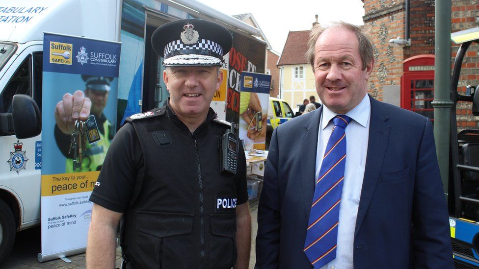 Suffolk Police chief constable retires after 'year of sick leave' - BBC ...