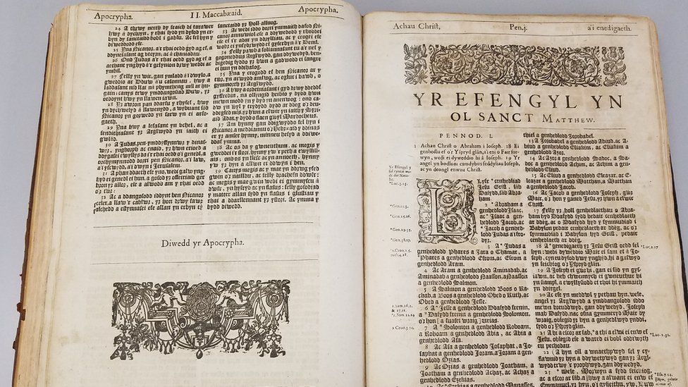 'Beibl 1620 wnaeth gyflwyno geiriau newydd i'r Gymraeg' - BBC Cymru Fyw