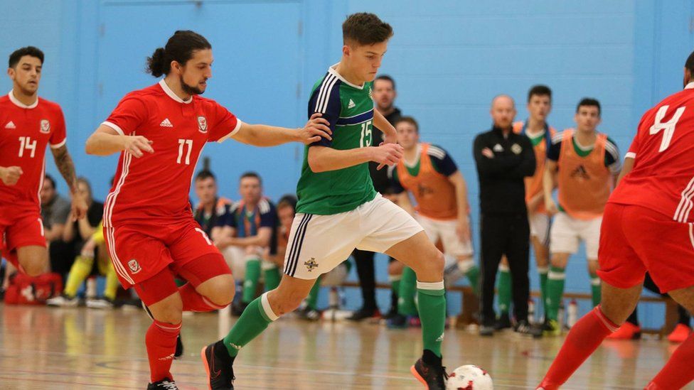 International futsal matches to be played in Newry - BBC News