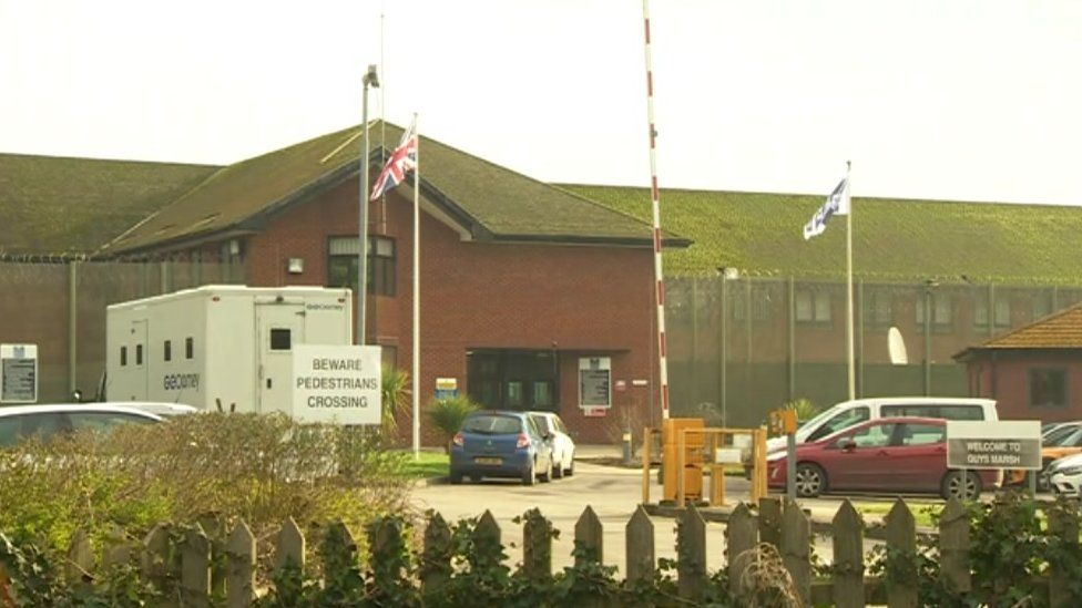 Guys Marsh Prison: Evacuation after fire is started 'by inmate on roof ...