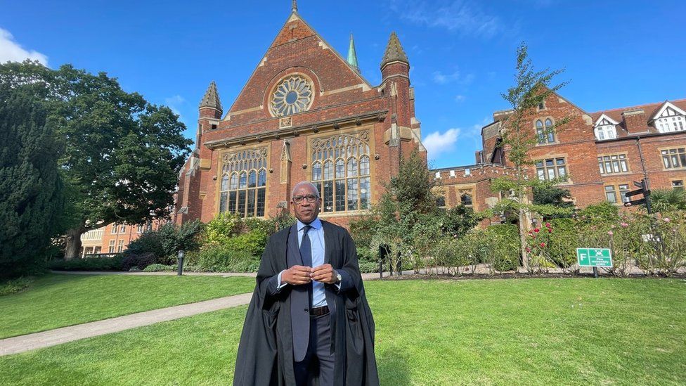 Lord Woolley becomes first black man to head Oxbridge college - BBC News