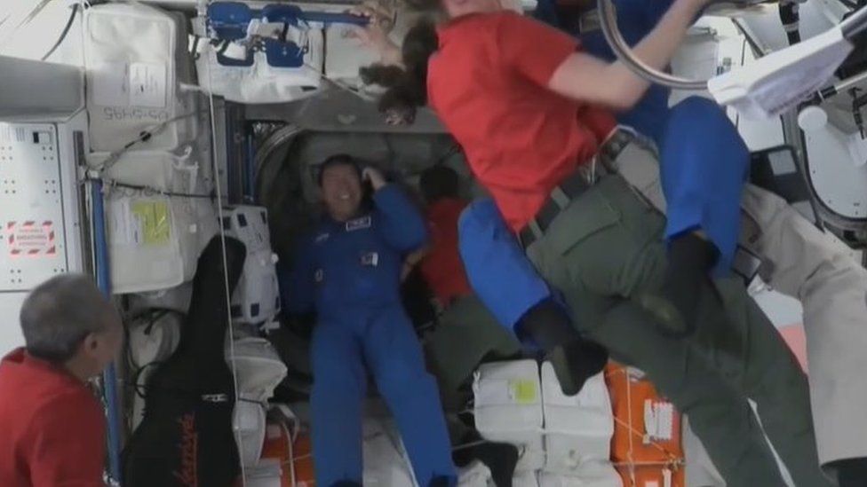 University of Exeter proud of space station astronaut - BBC News