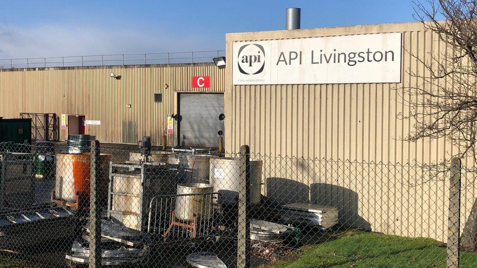 More than 100 jobs lost at Livingston factory - BBC News