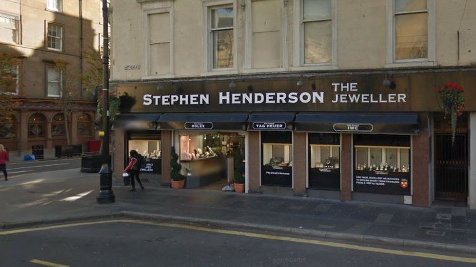 Hendersons the jewellers store
