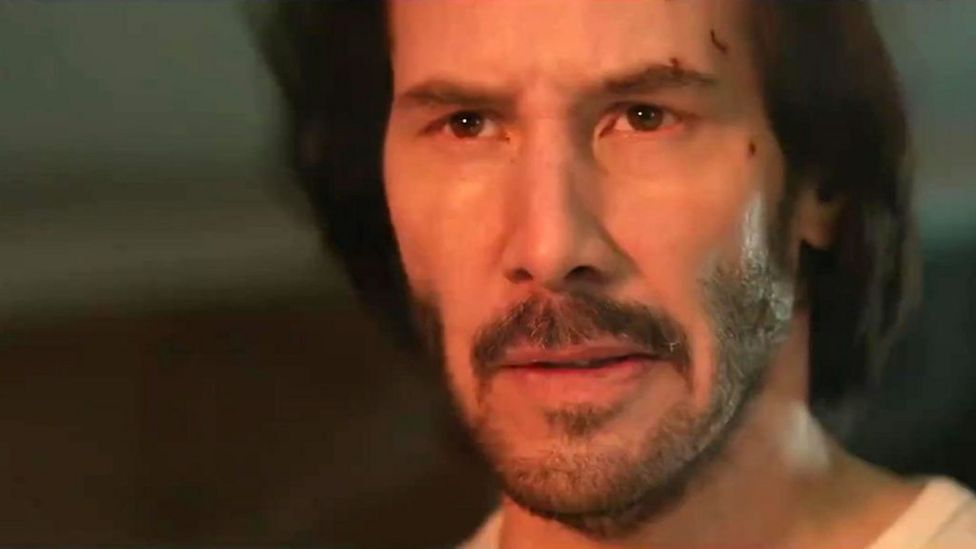 Keanu Reeves visits Northamptonshire pub for meal and meeting - BBC News