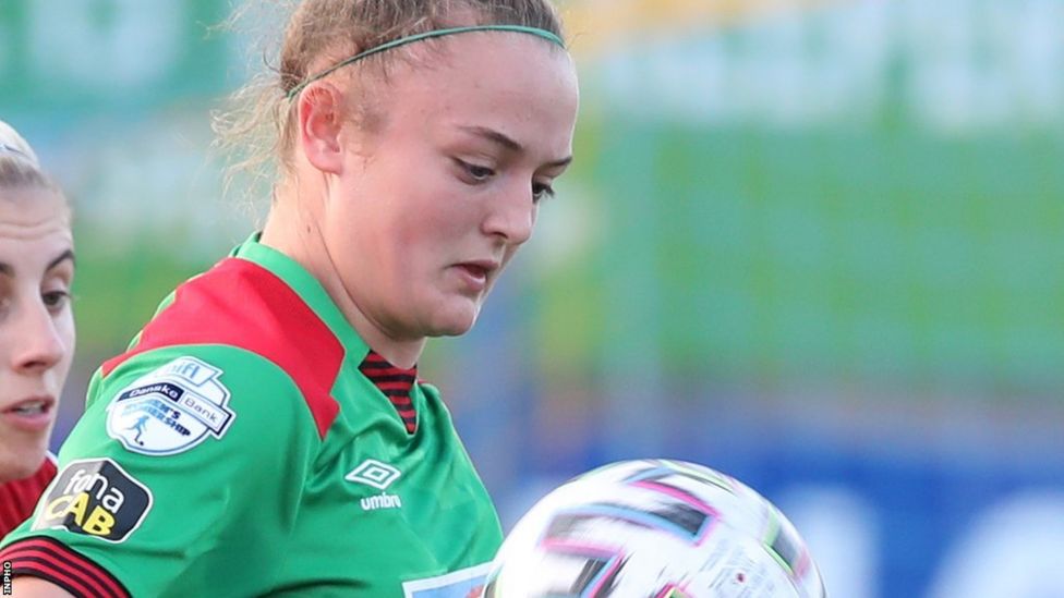 Women's Premiership: Title-chasing Glentoran trounce Ballymena United ...