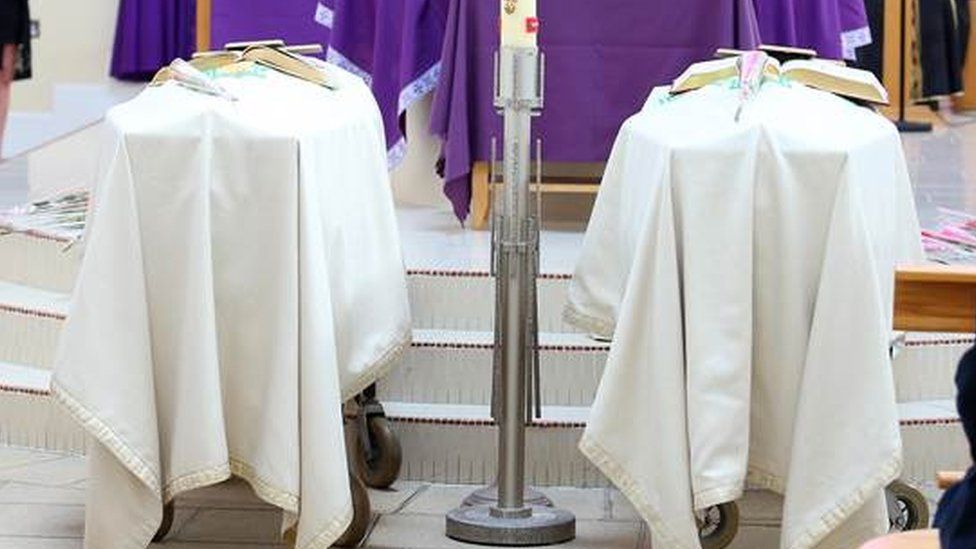 Ballymurphy: Joint funeral for Belfast couple who died 45 years apart ...