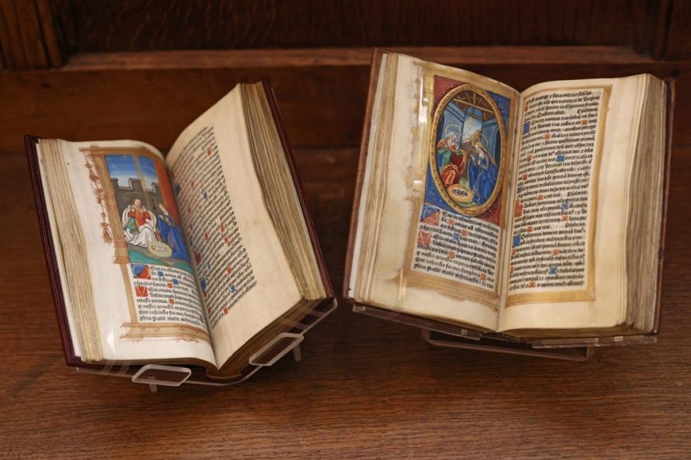 Hever Castle to display prayer books owned by Henry VIII's wives - BBC News