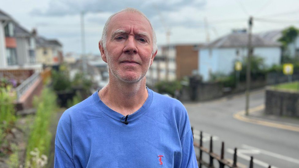 Swansea: Seven-year sinking house rebuild saga for owner - BBC News