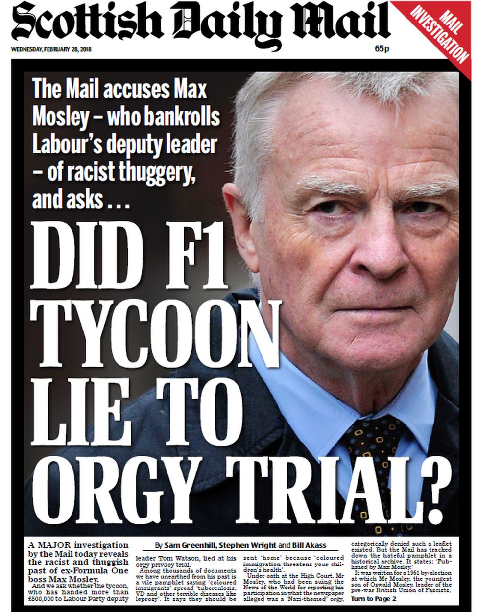 The papers: Extreme weather alert and Brexit clash - BBC News