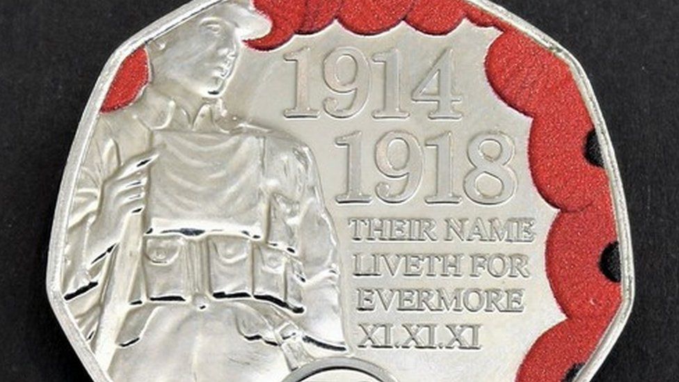 World War One: Armistice Day coins to be given to Manx students - BBC News
