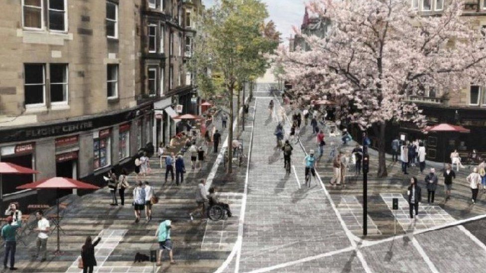 Green light for £314m overhaul of Edinburgh centre - BBC News