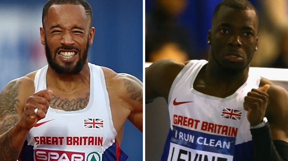 James Ellington: British sprinter takes first steps after motorbike ...