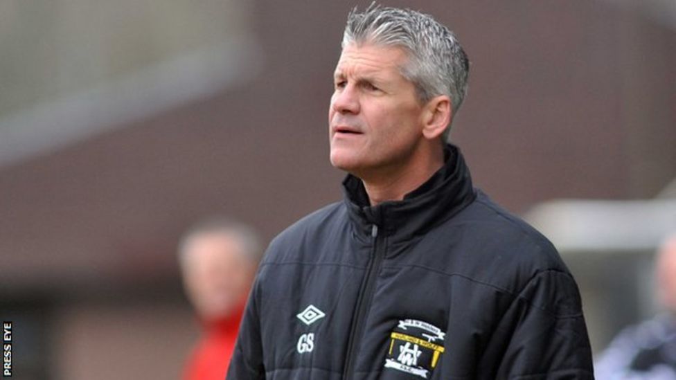 Gary Smyth heads contenders for Glentoran managerial post - BBC Sport