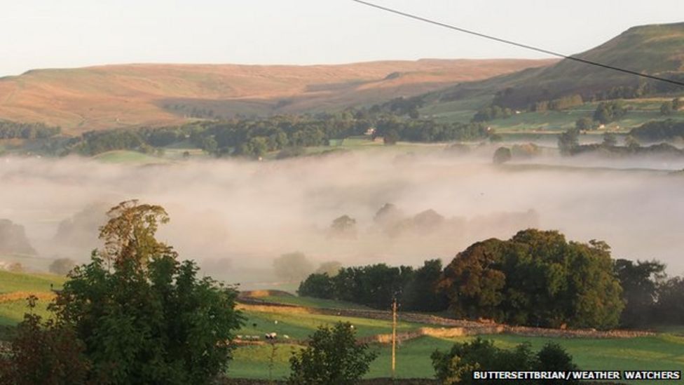 Autumn morning mists - BBC Weather