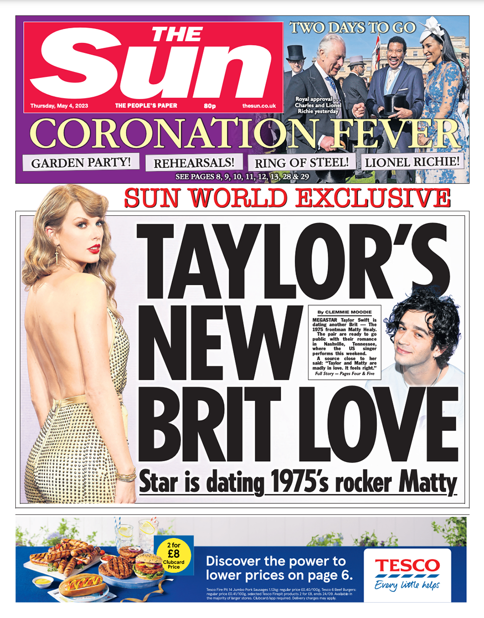 'Ring of steel' around King and 'protest warning' - BBC News