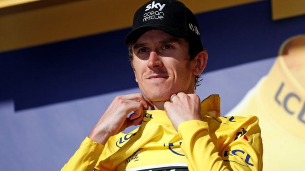 Tour de France: How Geraint Thomas became third British winner - BBC Sport