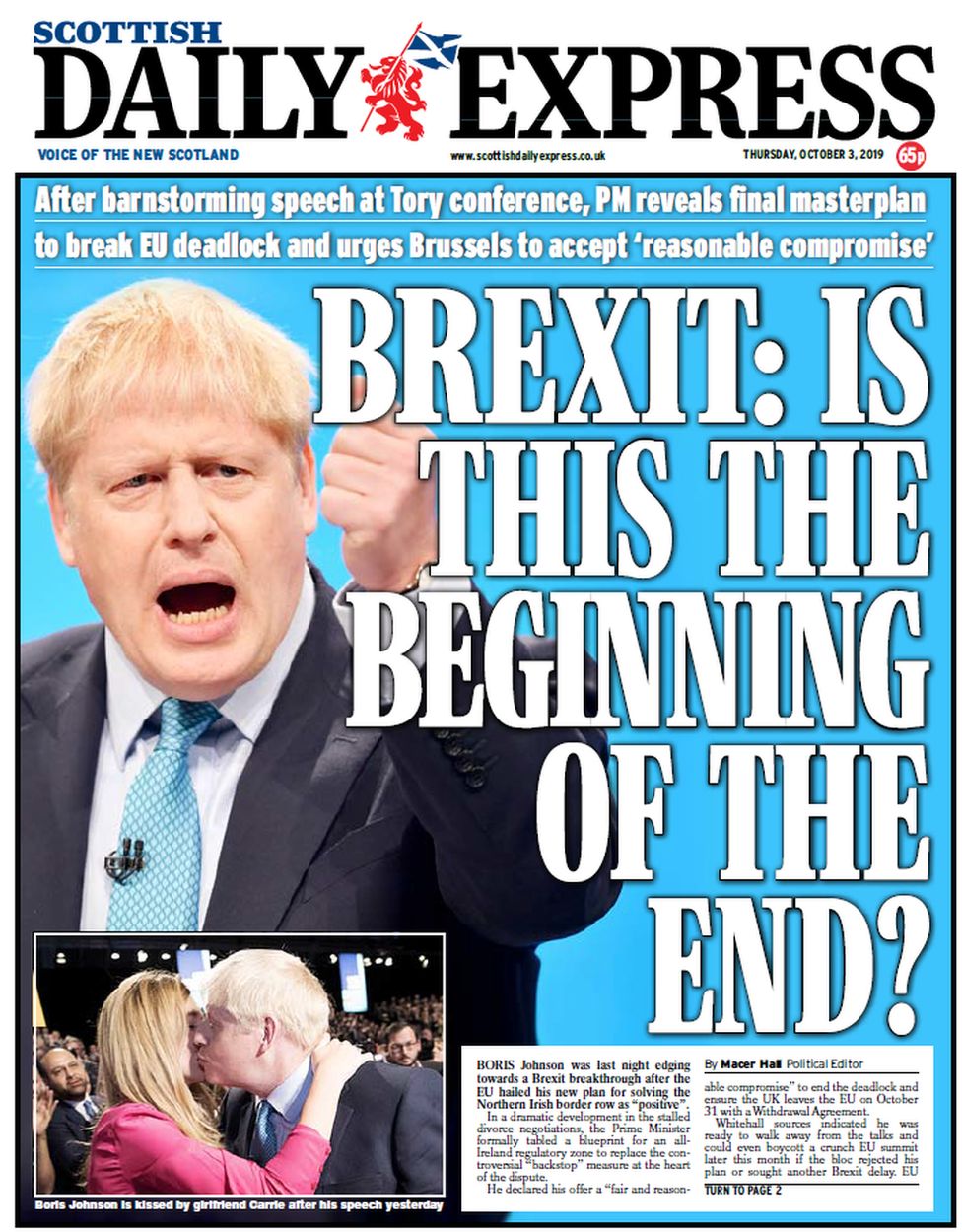 Scotland's papers: PM's Brexit 'gamble' and dog-fighting 'depravity ...