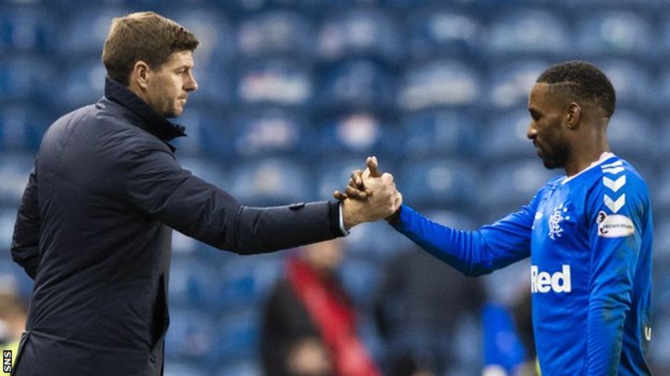 Rangers: Jermain Defoe 'hungry as a 17-year-old' - Steven Gerrard - BBC ...