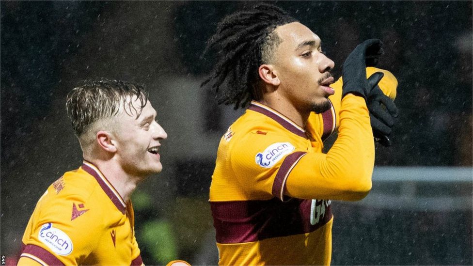 Motherwell 3-1 Livingston: Theo Bair scores twice for first win in 16 ...