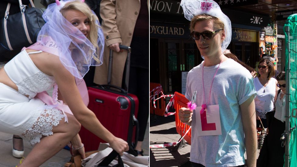 Disorderly hen and stag parties in York targeted - BBC News