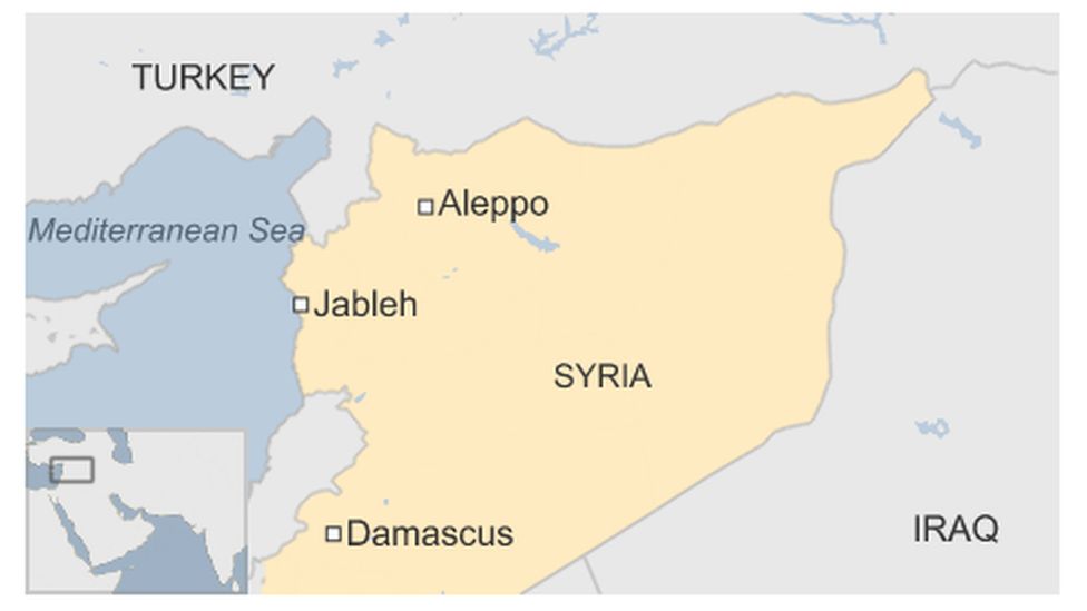 Syria conflict: Car bomb kills 11 in government-held town - BBC News