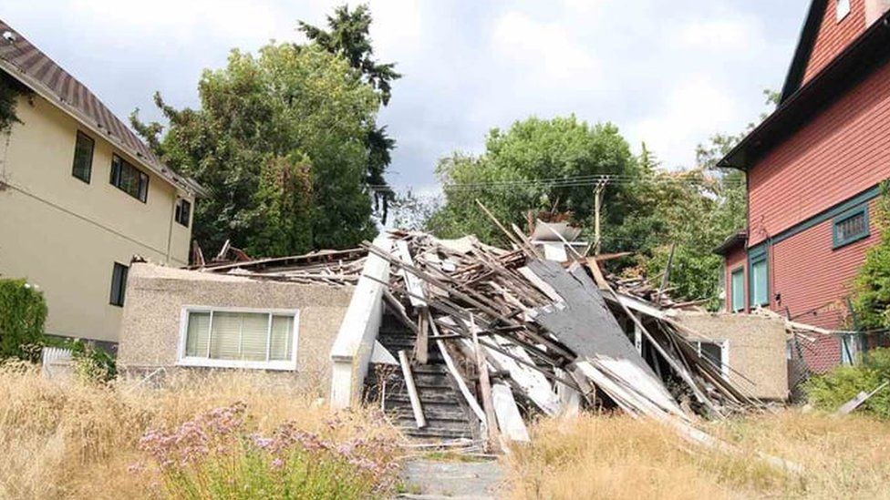 Burned Down House In Vancouver Priced At 3m BBC News Burned Down House In Vancouver Priced At 3m BBC News
