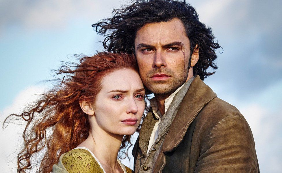Poldark faces Bake Off for Bafta audience award - BBC News