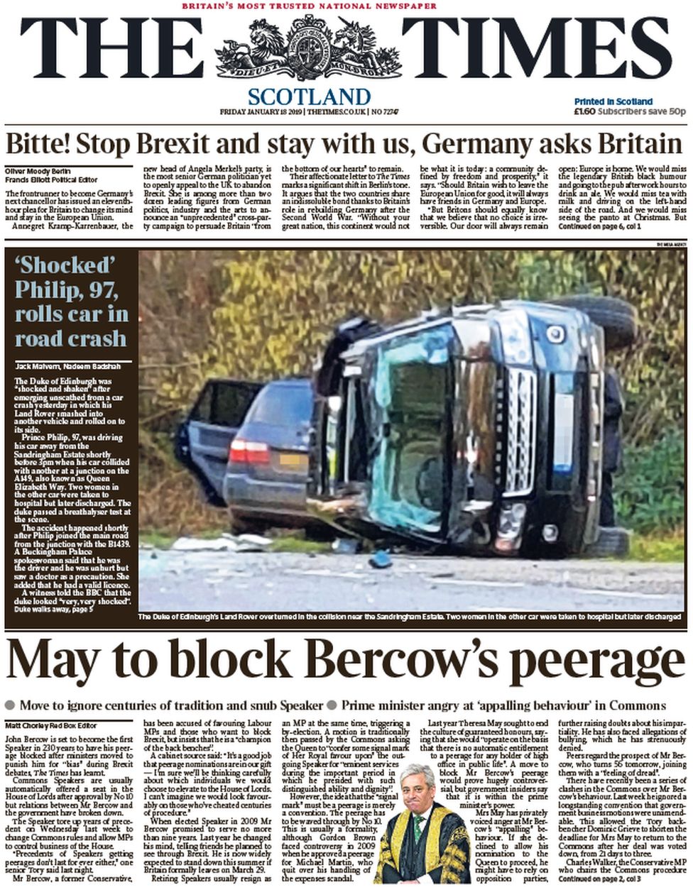 Scotland's papers: Get ready for IndyRef2 - BBC News