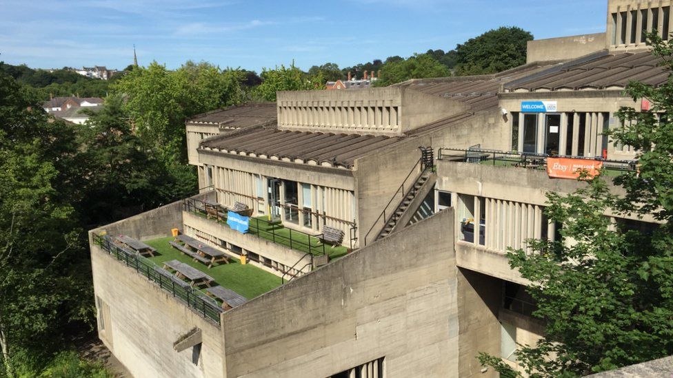 'Brutalist' Durham student building gains listed status - BBC News