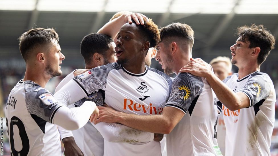 Swansea City 3-0 Sheffield Wednesday: Michael Duff claims first win as ...