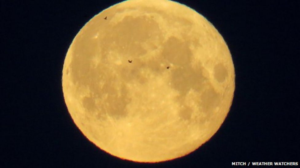 February's "snow moon" - BBC Weather