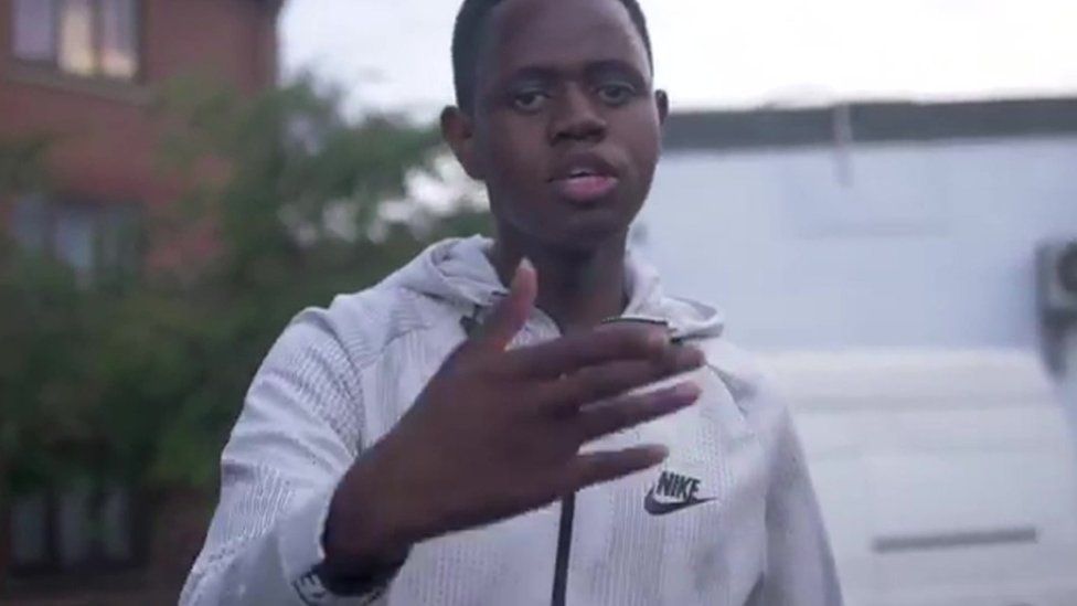 K-Dogg: BLM march held after Bristol race attack - BBC News