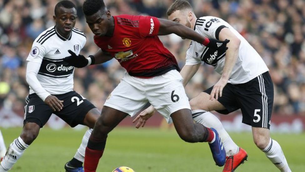 Fulham 0-3 Manchester United: Pogba and Martial goals take visitors ...