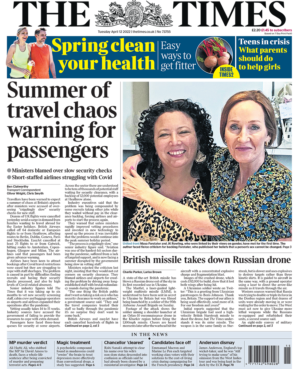 Newspaper headlines: Mariupol's last stand and 'travel chaos' warnings ...