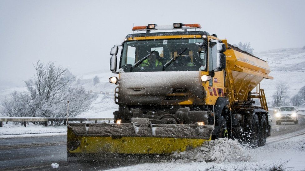 Gritters: Which is your favourite gritter name? - BBC Newsround