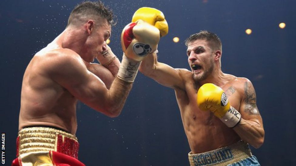 Erik Skoglund: Swedish boxer has brain surgery and is in a coma - BBC Sport