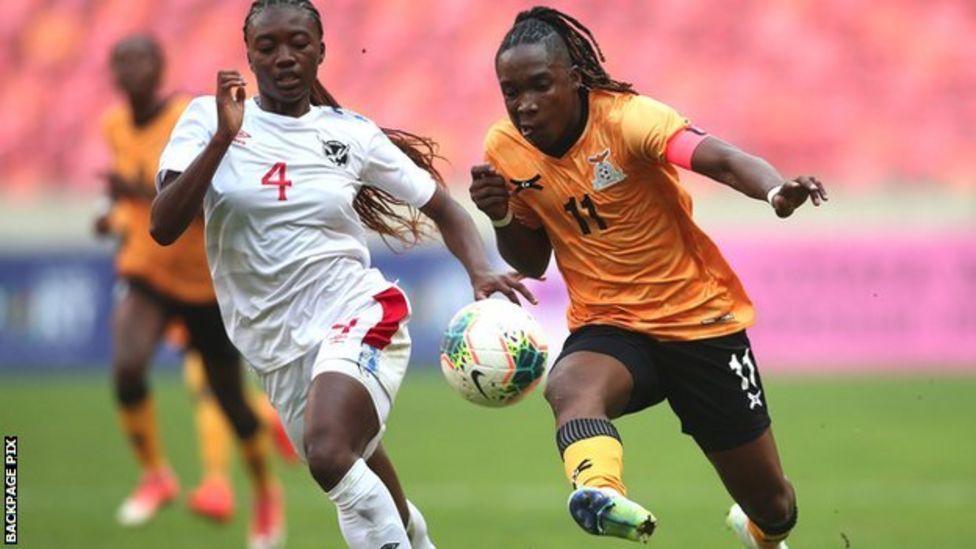 Barbra Banda back 'with a bang' for Zambia after eligibility row - BBC ...