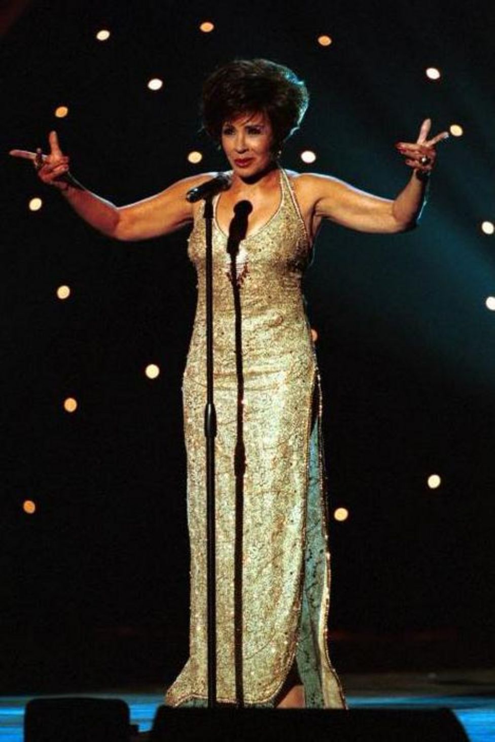Dame Shirley Bassey: A look back at her 71-year music career - BBC News