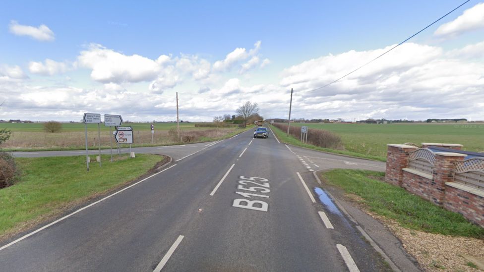 Biker dies after Market Deeping crash involving car - BBC News