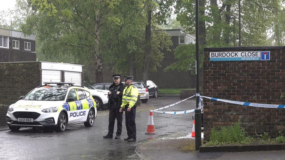 Crawley attempted murder arrest after teen stabbed - BBC News